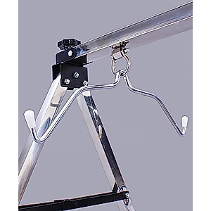 KISSATO Foldable Stainless Steel Infant, Baby Cradle with Non-Woven Storage Bag, Indian Style Palna