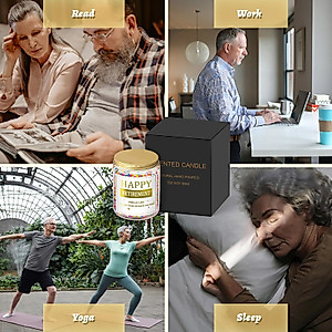 Retirement Candle Gifts, Happy Retirement Gifts for Woman Men, Farewell Gifts, Funny Retirement Gifts for Coworker, Friends, Teacher, Boss, Nurse, Doctor, Handmade 7oz Lavender Scented Candle