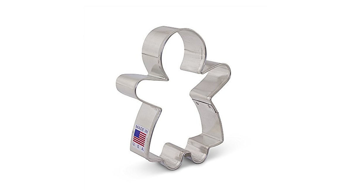 Gingerbread Girl Cookie Cutter - Made in USA
