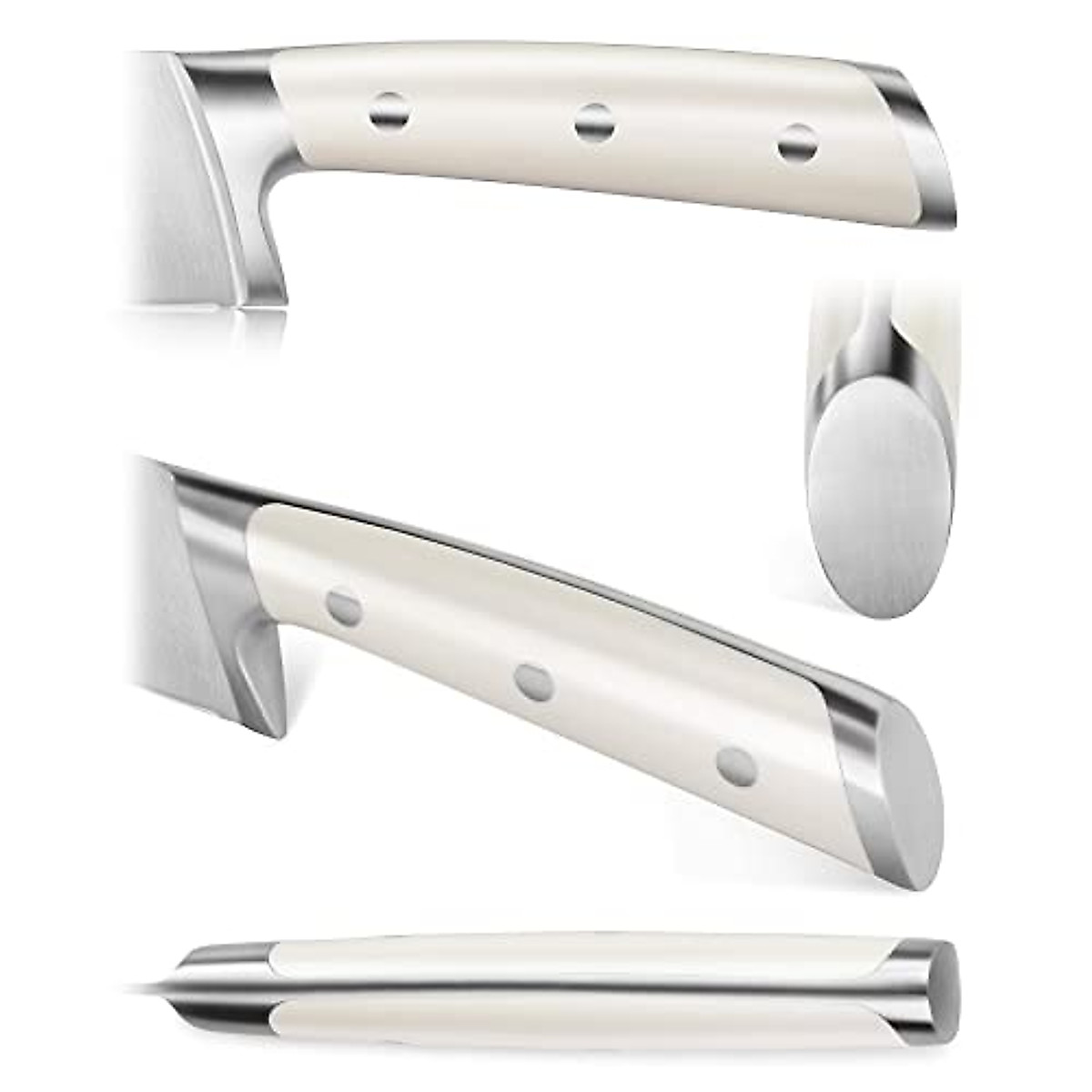 Cangshan S1 Series 1023022 German Steel Forged 5-Piece Knife Set with Bamboo in Drawer Knife Block