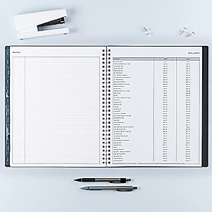 Blue Sky 2023 Monthly Planner, January - December, 8" x 10", Flexible Cover, Wirebound, Passages (142074)