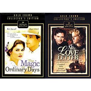 Gold Collectors Edition Love Letter & Magic of Ordinary Days Hallmark 2 Pack DVD Bundle Double Feature