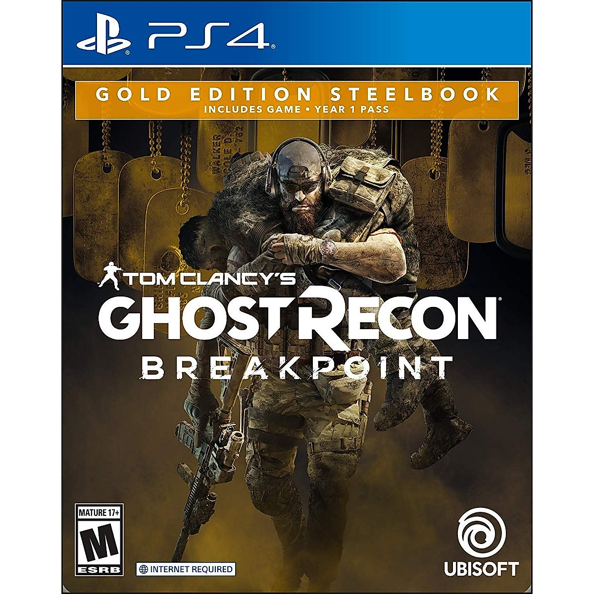 Tom Clancy's Ghost Recon Breakpoint Steelbook Gold Edition - PlayStation 4