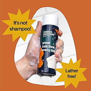 Magic Mud Mens Shampoo Alternative I Sulfate Free Daily CoWash I Moisturizing to Protect Natural Oils I Lather Free, Cleansing, Hydrating, Replaces Conditioner, 2 in 1, I Barber Recommended, (8oz)