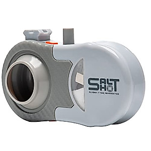 Saltshot Swatter | Insect, Bug and Fly Swatter | Launch 150 MPH Salt Blasts | Portable, Pocket Sized, Patented Speed Loader