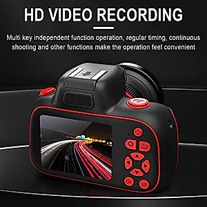 2023 New Upgrade Digital SLR Camera Ultra-high Definition Lens Camera Front and Rear Dual Camera,360 ° Rotary Zoom/4k Clear View/time-Lapse Video Recording/Regular Timing, Gifts for Kids