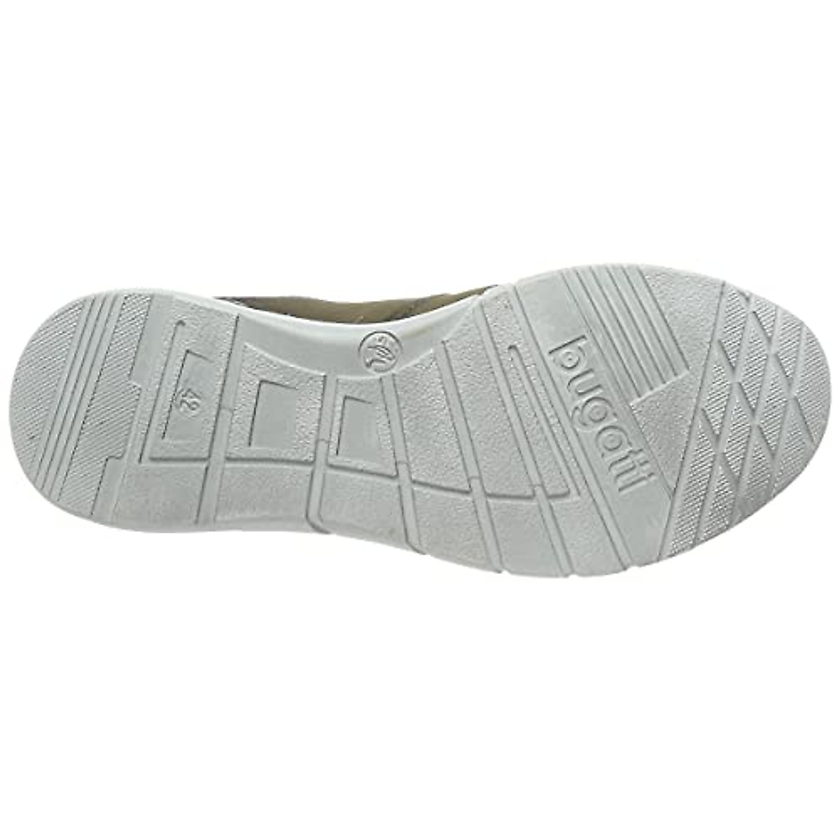 bugatti Men's Sneaker, Gray, 8.5