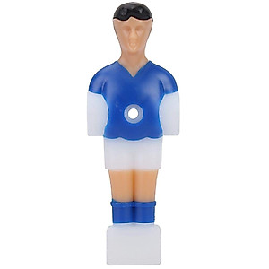 Alomejor Table Soccer Player Football Man Table Guys Man Soccer Player Part 2 Red and 2 Blue for Table Football Replacements Set of 4 pcs