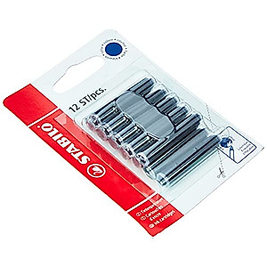Ink cartridges - STABILO Refill - Blister of 12 - Blue