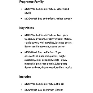 Ariana Grande Mod Duo Gift Set - Vanilla 1.0 fl. oz And Blush 1.0 fl. oz.