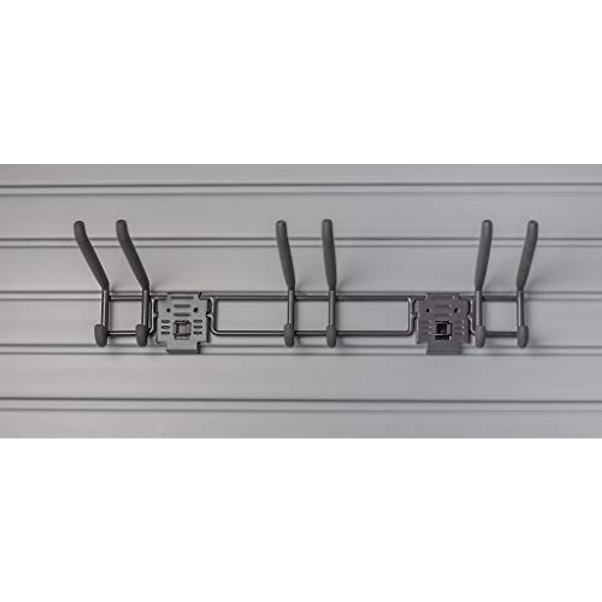 HandiWall Deluxe Accessory Kit with 46 Locking Bracket Hooks, Shelves, and Baskets for Slatwall Panels