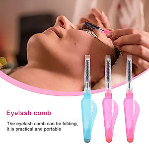 14 Pcs Eyelash Curler Set, 3 in 1 Eyelash Curler with Built in Comb, Include Eyelash Curler, Eyelash Comb Eyebrow Brush and Refill Pads, Eyelash Applicator Tool for Women (Size:14 Pcs/Set)