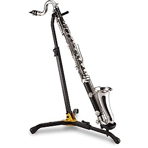 Hercules DS561B Basson/Bass Clarinet Stand,Black