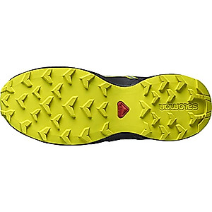 Salomon Kid's Speedcross Trail Running Shoes, Black/Black/Evening Primrose, 2 Little Kid