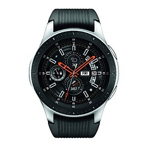 Samsung Galaxy Watch (46mm) Silver (Bluetooth), SM-R800 International Version (Renewed)