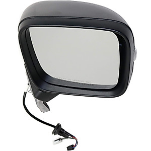 Kool-Vue Mirror Driver Side Compatible with 2007-2012 Hyundai Santa Fe Power Glass - HY1320153