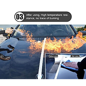 CHESTEA Graphene Coating -9h Nano Ceramic Coating Hydophobic High Gloss Anti Scratche Waterproof Mirror Paint Sealant Polishing for 1.69 Ounces sd02 0