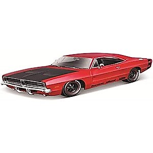 Dodge Maisto 1:24 Design Classic Muscle 1969 Charger R/T - Red