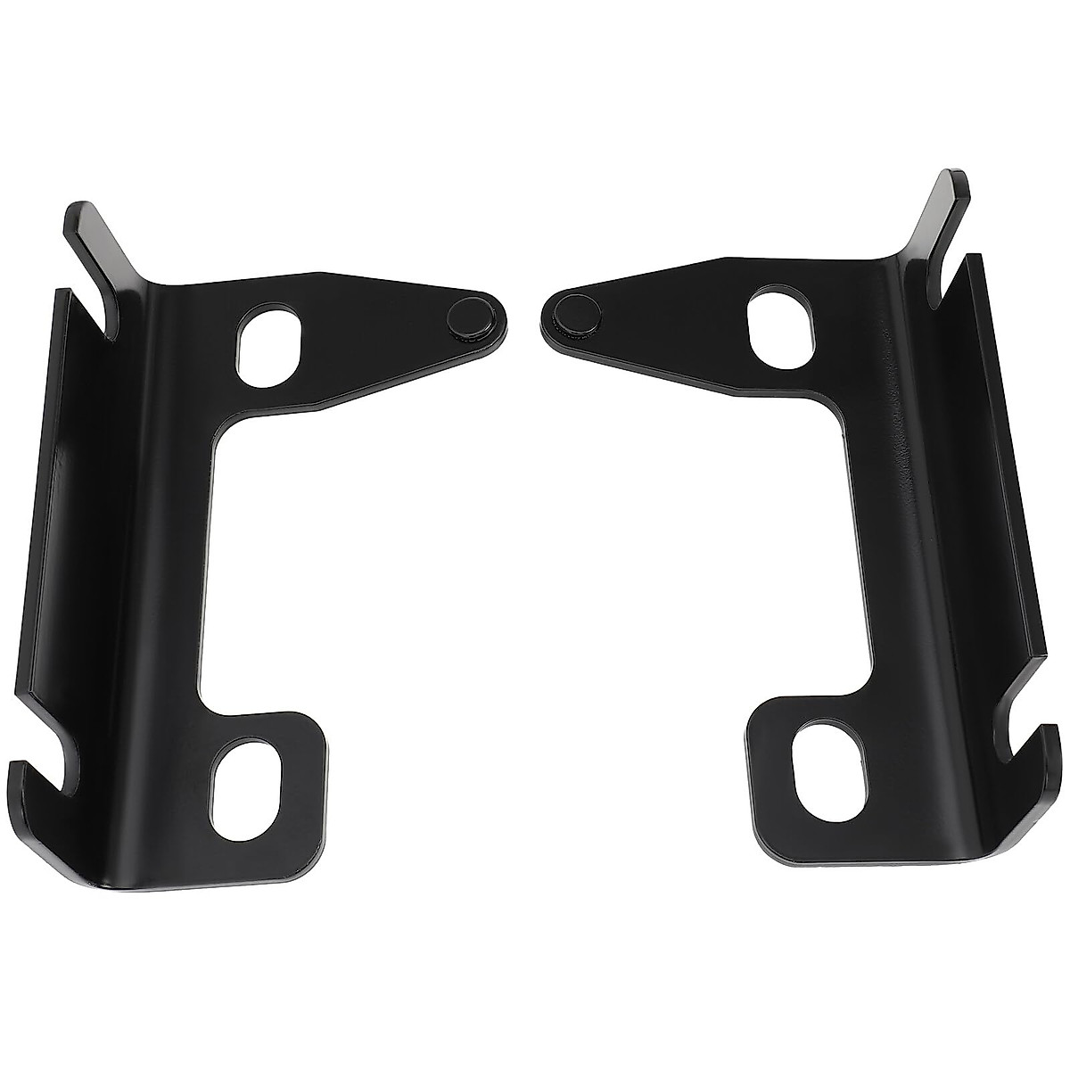 SCITOO Heavy Duty Front Tow Hooks Compatible with 2009-2010 for Dodge for Ram 1500, 2011-2019 for Ram 1500 Replace 82210967 68196982AA,Black