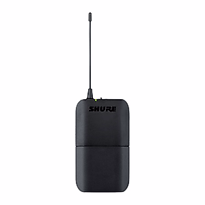 Shure BLX14 UHF Wireless System - Perfect for Guitar and Bass with 1/4 Jack - 14-Hour Battery Life, 300 ft Range | Includes 1/4" Jack Instrument Cable & Single Channel Receiver | H11 Band