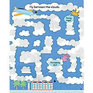 Wipe Clean Preschool Activity Book for Kids Ages 3 to 5: ABCs, Counting, Opposites, Shapes, Tracing, Pen Control and More (Start Little Learn Big Series)