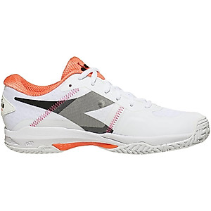 Diadora Trofeo AG PKL - Women's Pickleball Shoes (White/Black) (6)