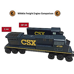 Whittle Shortline Railroad Canadian National Gray Cylinder Hopper - Wooden Toy Train Manufacturer