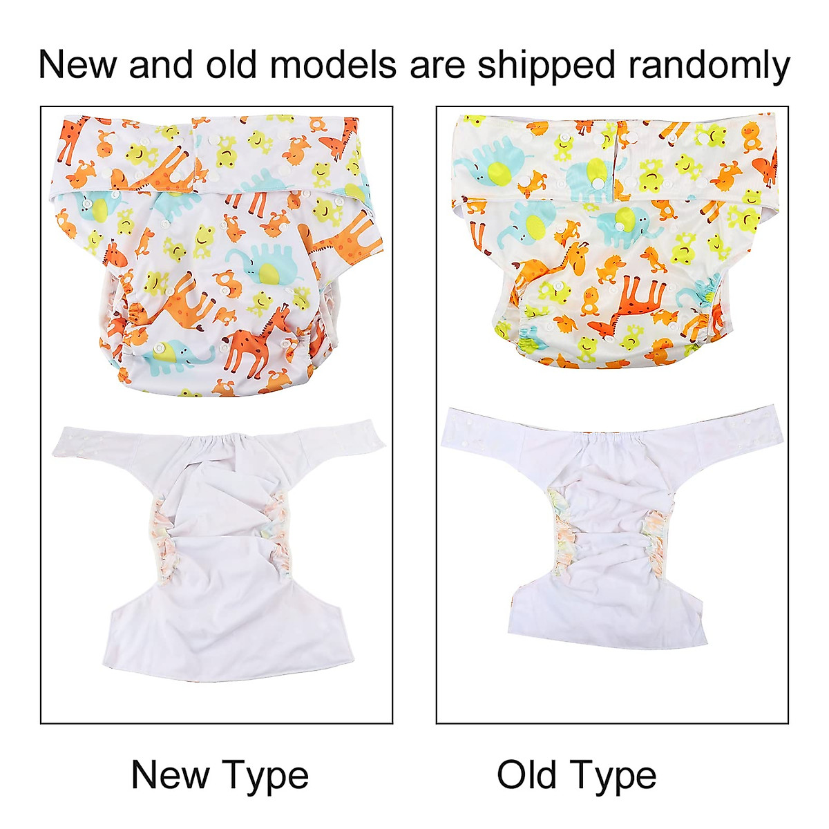 Adult Diapers, Washable Incontinence Underwear for Women Adjustable Elderly Diapers Breathable Adult Diaper for Elderly Anti-Leakage Adult Diapers Underwear Cloth Diaper(A51)