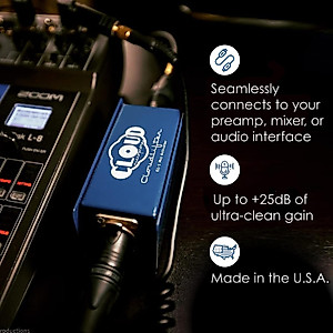 Cloud Microphones - Cloudlifter CL-1 Mic Activator - Ultra-Clean Microphone Preamp Gain - USA Made