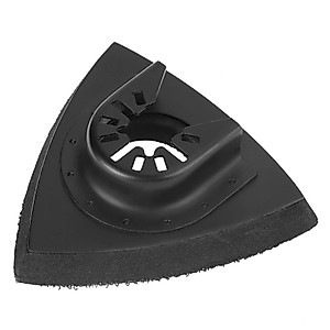 Triangle Sanding Pads Oscillating Tool Sanding Pad Oscillating Tool Accessories Double Action Sanding Kit 82Pcs DIY Woodworking Sand Paper Mini Delta Oscillating Multi Tool Polishing Sander Sand Paper