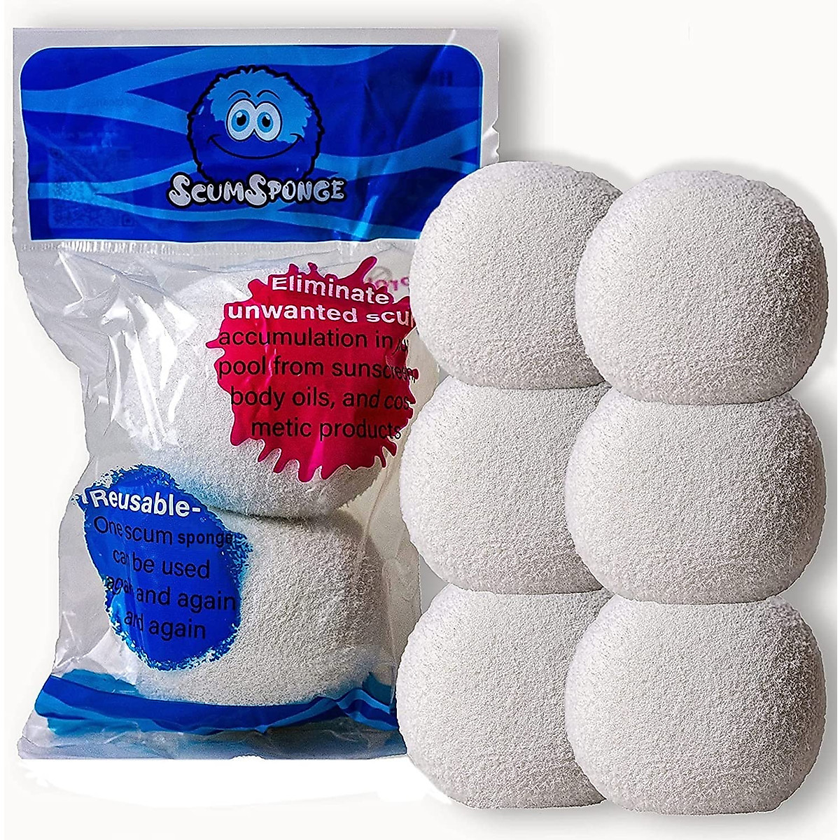 ScumSponge for Hot Tub to Soak Up Oils, Original Oil-Absorbing ...