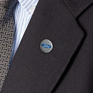 Ford Motor Company Blue Oval Logo Metal 0.75" Lapel Hat Pin Tie Tack Pinback