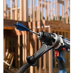 BOSCH NS5003 3-Piece Nail Strike Wood-Boring Spade Bits Assorted Set Optimized for Wood and Wood with Nails