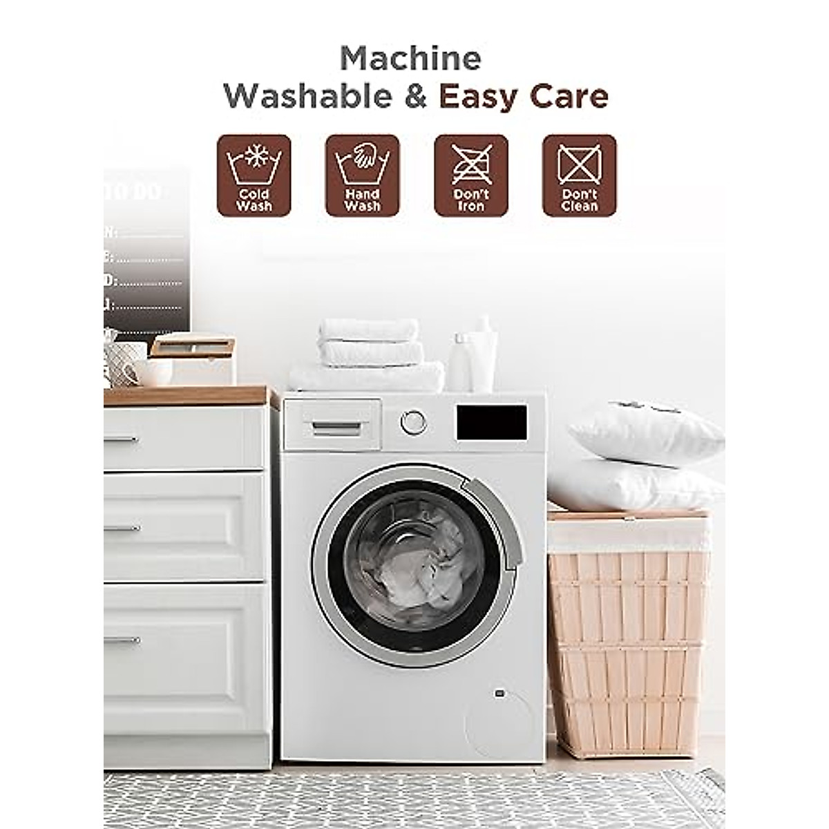 Heating Pad for Back & Cramps Relief,Electric Heat Pad Fast Heat,6 Level Heat Setting,3 Level Timming,Auto Shut Off,Machine Washable,Suitable for Back,Neck,Abdomen Pain Relief(Light Grey, 12'' × 24'')