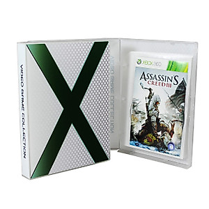 UniKeep Disc Storage Case Printed With Xbox Styled Theme - Holds Game Discs (Small)