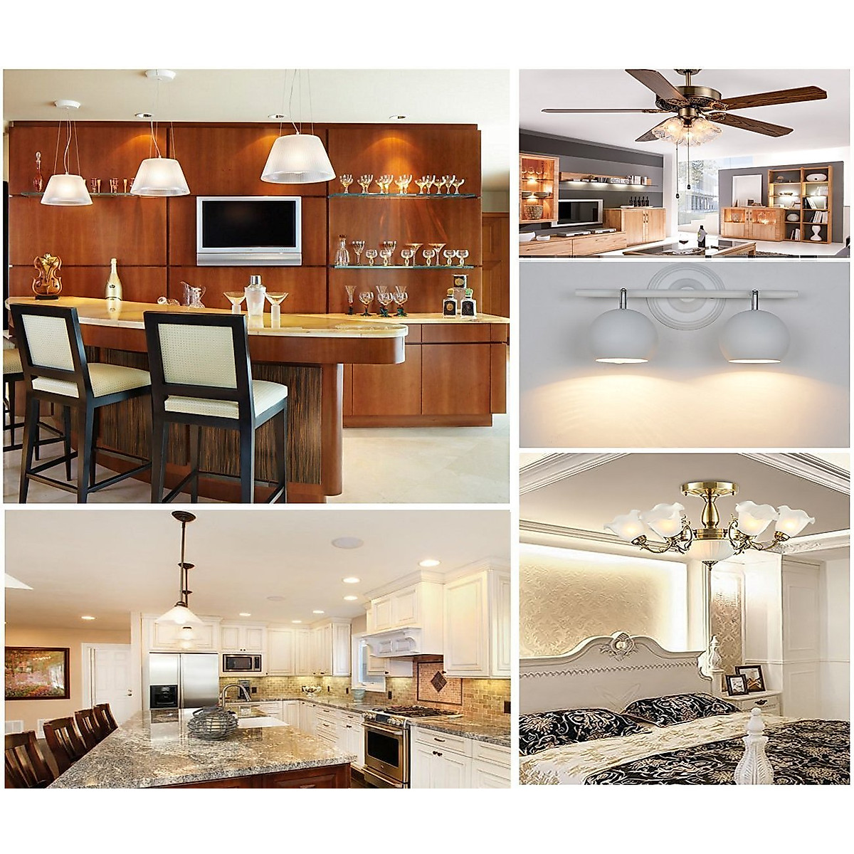 CTKcom 2W G45/G14 Candelabra LED Bulbs Dimmable(4 Pack)- E14 Base Vintage Edison LED Bulb 20W Equivalent 2700K Warm White Lamp for Home,Pendant Lights,Sconces,Antique Light Fixtures 110V~130V AC