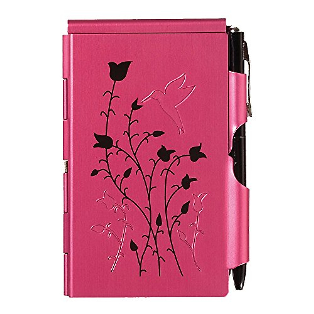 Wellspring Flip Note, Natural Elements Raspberry Hummingbird (FlipNote-RaspHummingbird)