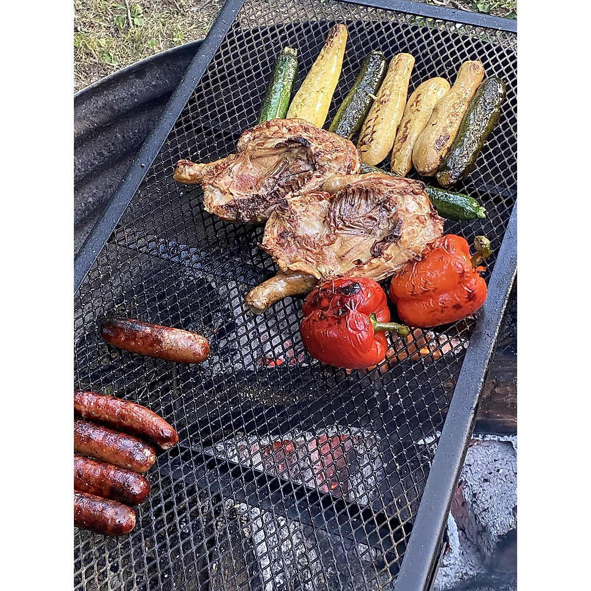 Cast Iron Oil Non-stick Conditioner for Seasoning Skillets,Griddles, BBQ Grill, Flat Top Grills, Dutch Ovens with Oils of Flax, Sesame, and MCT, 12 fl. oz. Foodieville by Creation Farm