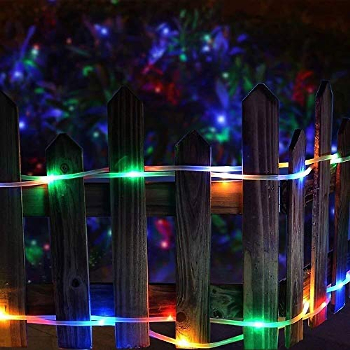 ZSMPY Fairy Lights Solar String Light, Fairy Lights 100 Lights Multicolor 8-Modes 10m Christmas Lights for Patio, Garden, Home, Wedding, Pathway, Party