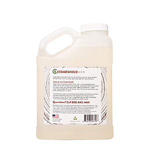 Cedarcide Cedarshield (1 Gallon) | Non-Toxic Wood Treatment and Stabilizer | Protects Wood from Moisture and Decay