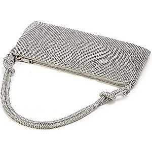 Rhinestone Purse, Evening Bag for Women, Sparkling Crystal Crossbody Bags for Party, Prom