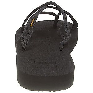 Teva Women's Olowahu Flip-Flop - 9 B(M) US - Mix Black on Black