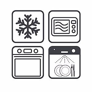 Peugeot Appolia Individual Petite Square Oven Baking Dish, 5" x 5", Ecru