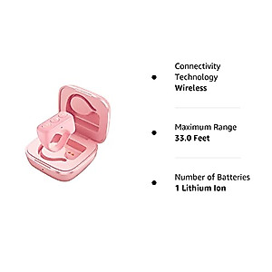 TikTok Remote Control Kindle App Page Turner, Bluetooth Camera Video Recording Remote, TIK Tok Scrolling Ring for iPhone, iPad, iOS, Android - Pink