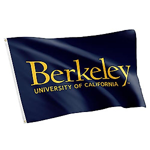 Desert Cactus University of California Berkeley Flag Golden Bears Cal UC Flags Banners 100% Polyester Indoor Outdoor 3x5 (Style 8)