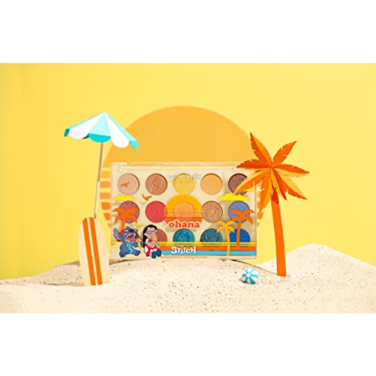 wet n wild Stitch Ohana Shadow Palette For Eye And Face