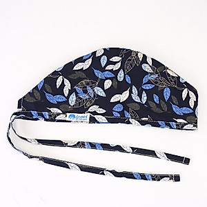 GUOER Women's and Men's Cap Working Hat One Size Multiple Color (Blue TreeFlower06B)