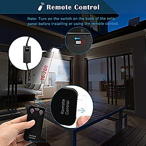 JACKYLED 1000 Lumen 48 LED Solar Dusk to Dawn Light Outdoor with Remote ...