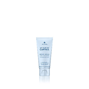 My Hair. My Canvas. Travel and Trial Size Begin Again Vegan Curl Cleanser Enhancing Shampoo for Curly, Coily, and Textured Hair, 1.35 oz