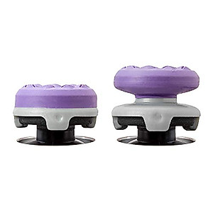 KontrolFreek FPS Freek Galaxy Purple for PlayStation 4 (PS4) and PlayStation 5 (PS5) | Performance Thumbsticks | 1 High-Rise, 1 Mid-Rise | Purple